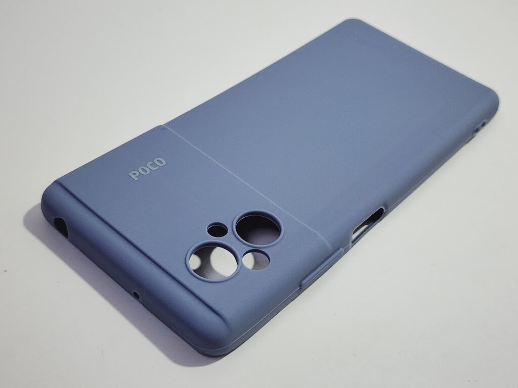 Poco M5 Silicon Back Cover with soft cloth inside – BT Limited Edition ...