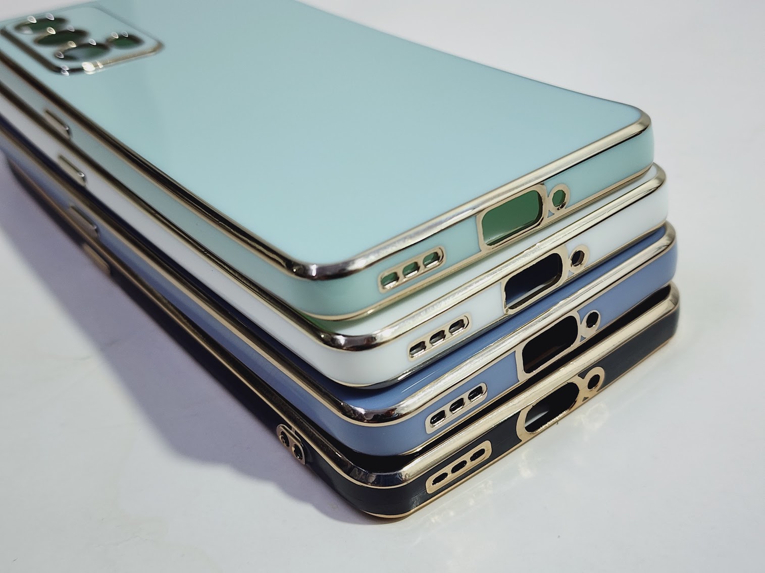 Realme X7 Pro TPU Gold Chrome Back Cover – BT Limited Edition Store