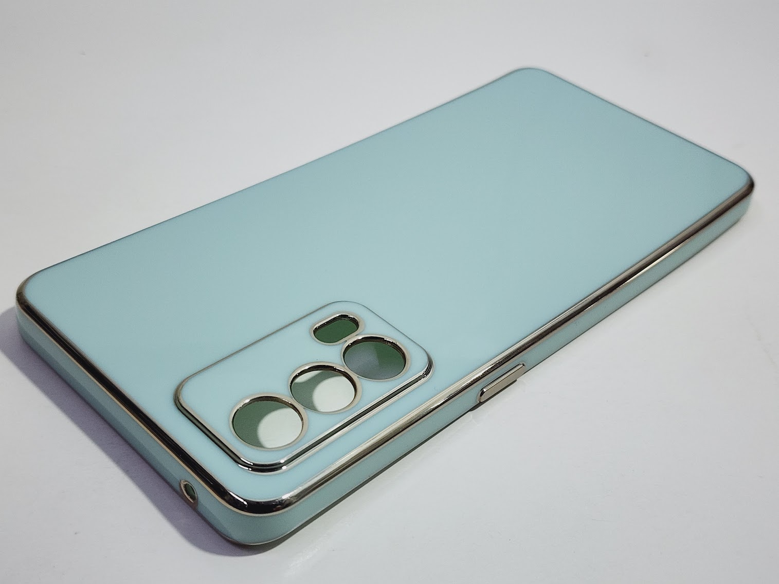 Realme X7 Pro TPU Gold Chrome Back Cover – BT Limited Edition Store