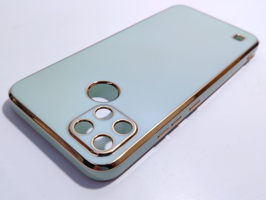 Realme C21Y & C25Y TPU Gold Chrome Back Cover – BT Limited Edition Store