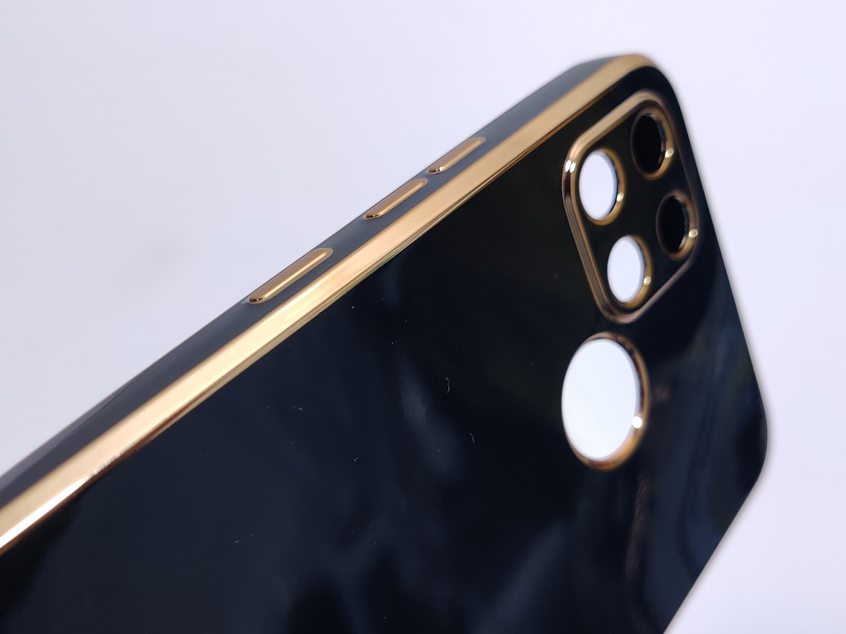 Realme C21Y & C25Y TPU Gold Chrome Back Cover – BT Limited Edition Store