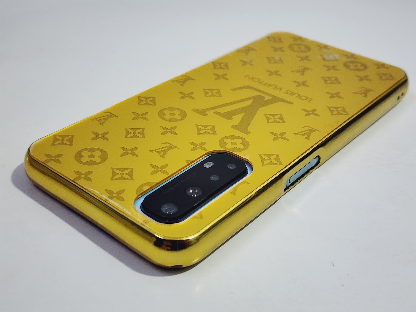 Realme 7 & Narzo 20 Pro Golden Back Cover – BT Limited Edition Store