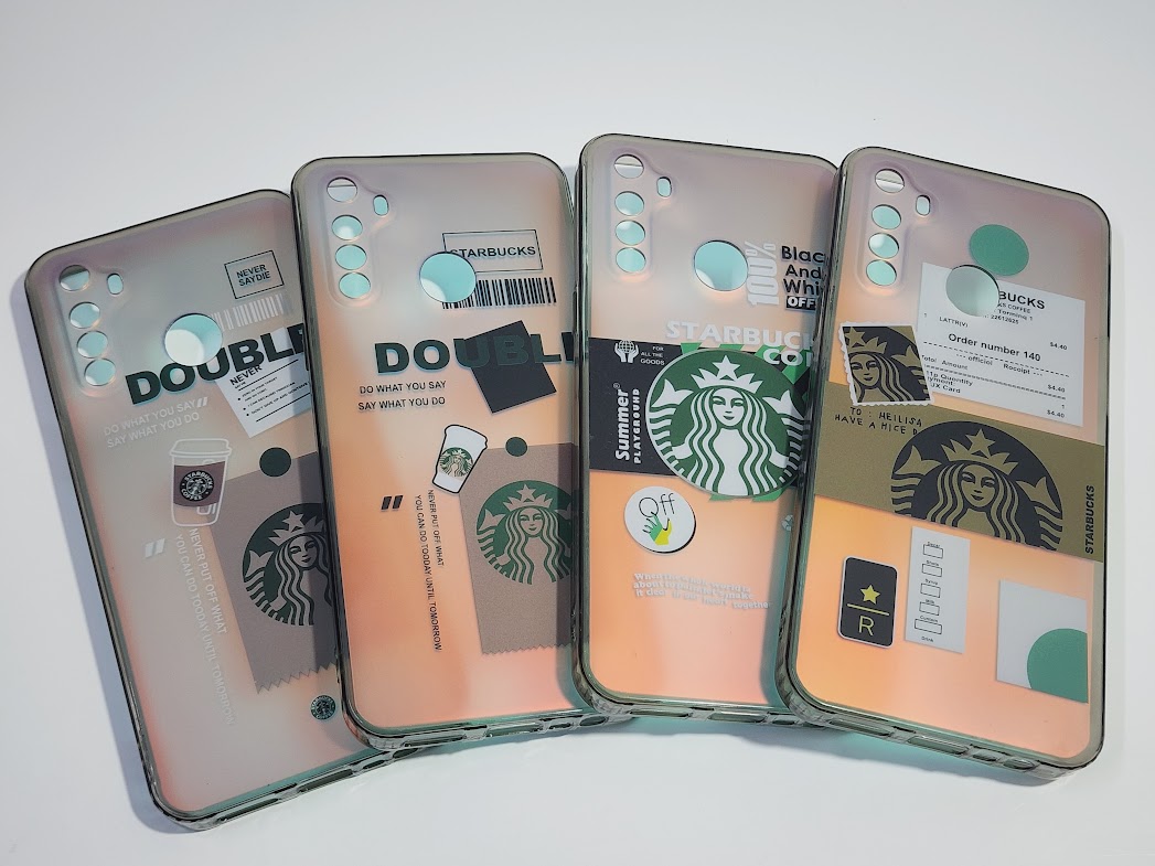 Realme 5 5i 5s Narzo 10 Black Starbucks Back Cover – BT Limited Edition ...