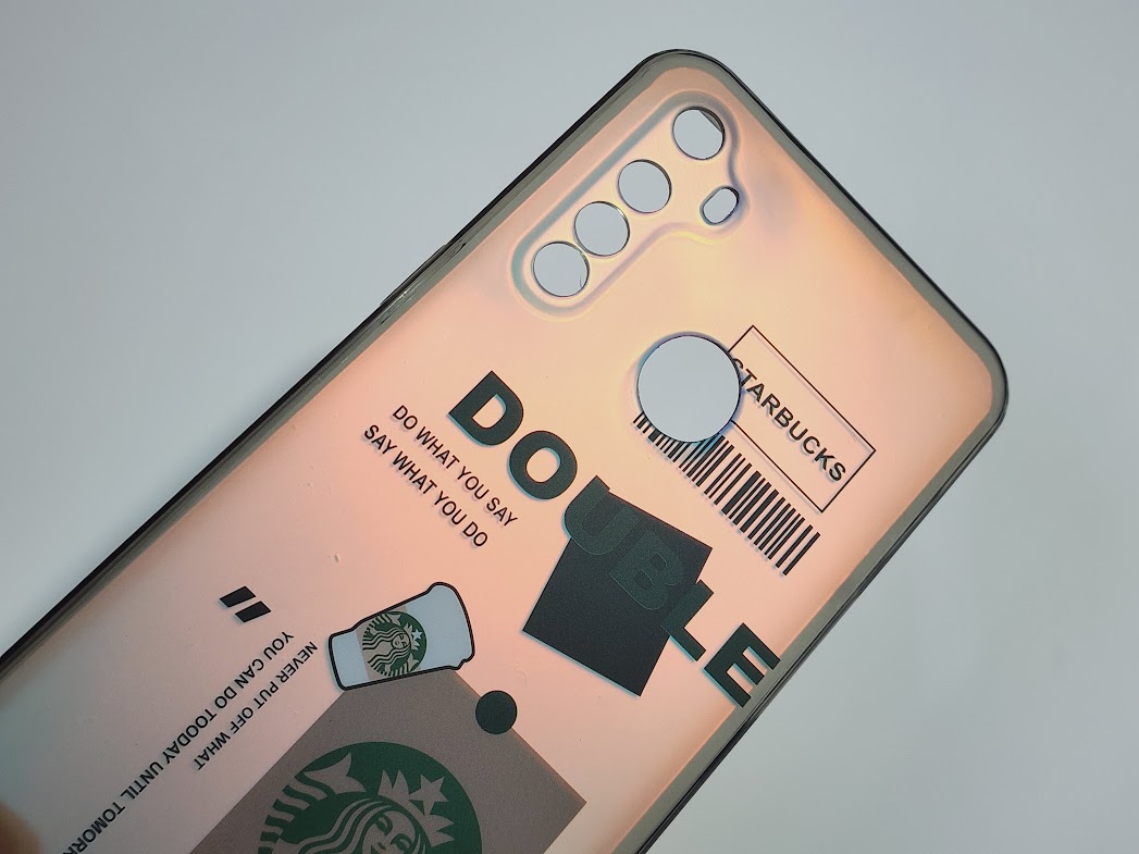 Realme 5 5i 5s Narzo 10 Black Starbucks Back Cover – BT Limited Edition ...