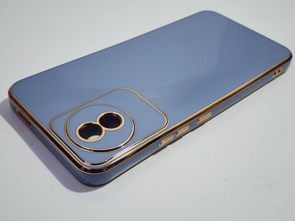 Vivo Y02 TPU Golden Chrome Back Cover – BT Limited Edition Store