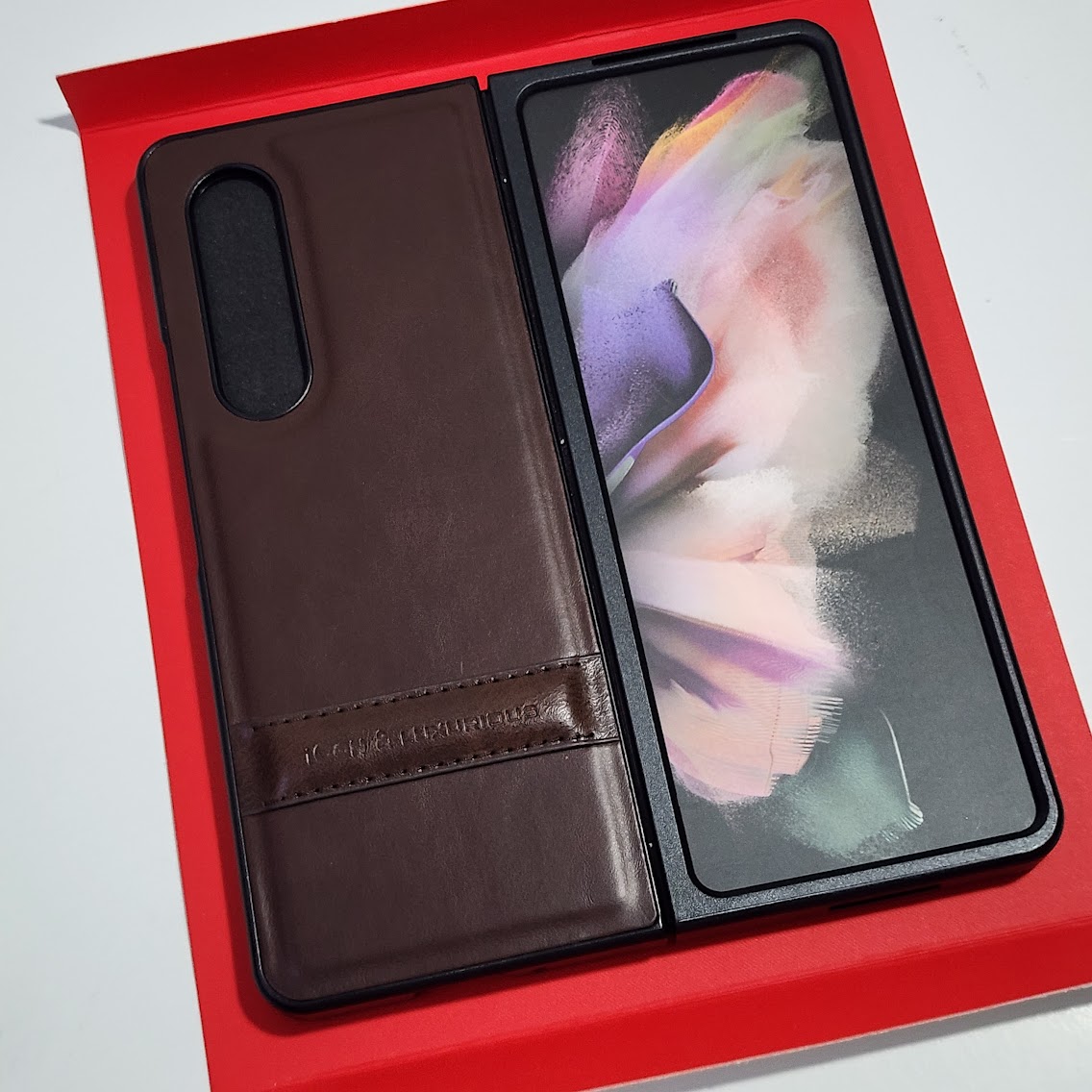 Samsung Galaxy Z Fold 3 Leather Back Cover icon – BT Limited Edition Store