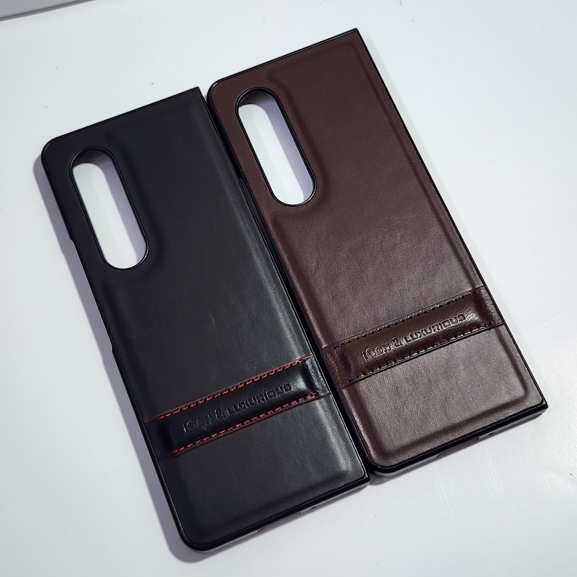 Samsung Galaxy Z Fold 3 Leather Back Cover icon – BT Limited Edition Store