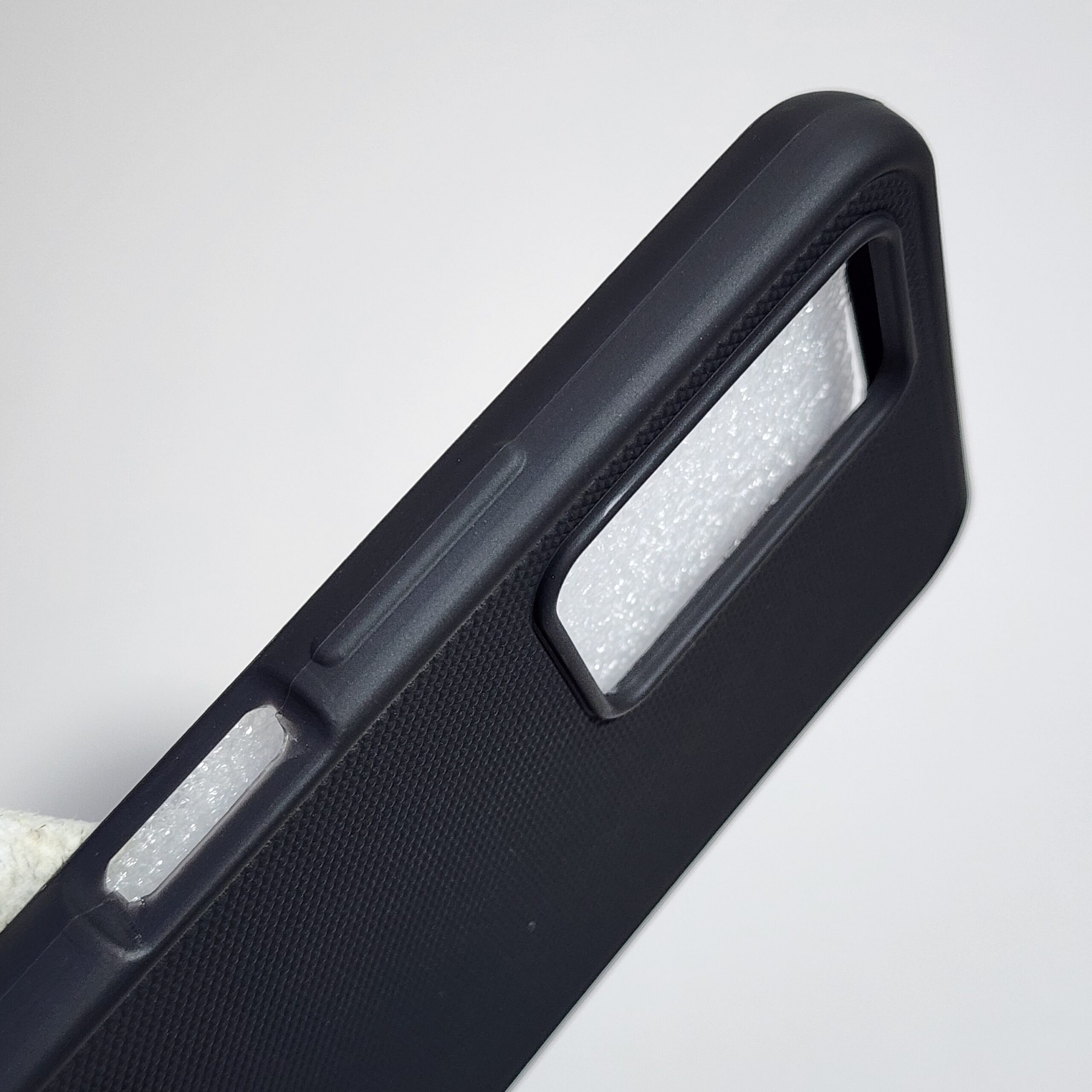 iQOO Z6 Silicon Black Back Cover Nilkin – BT Limited Edition Store