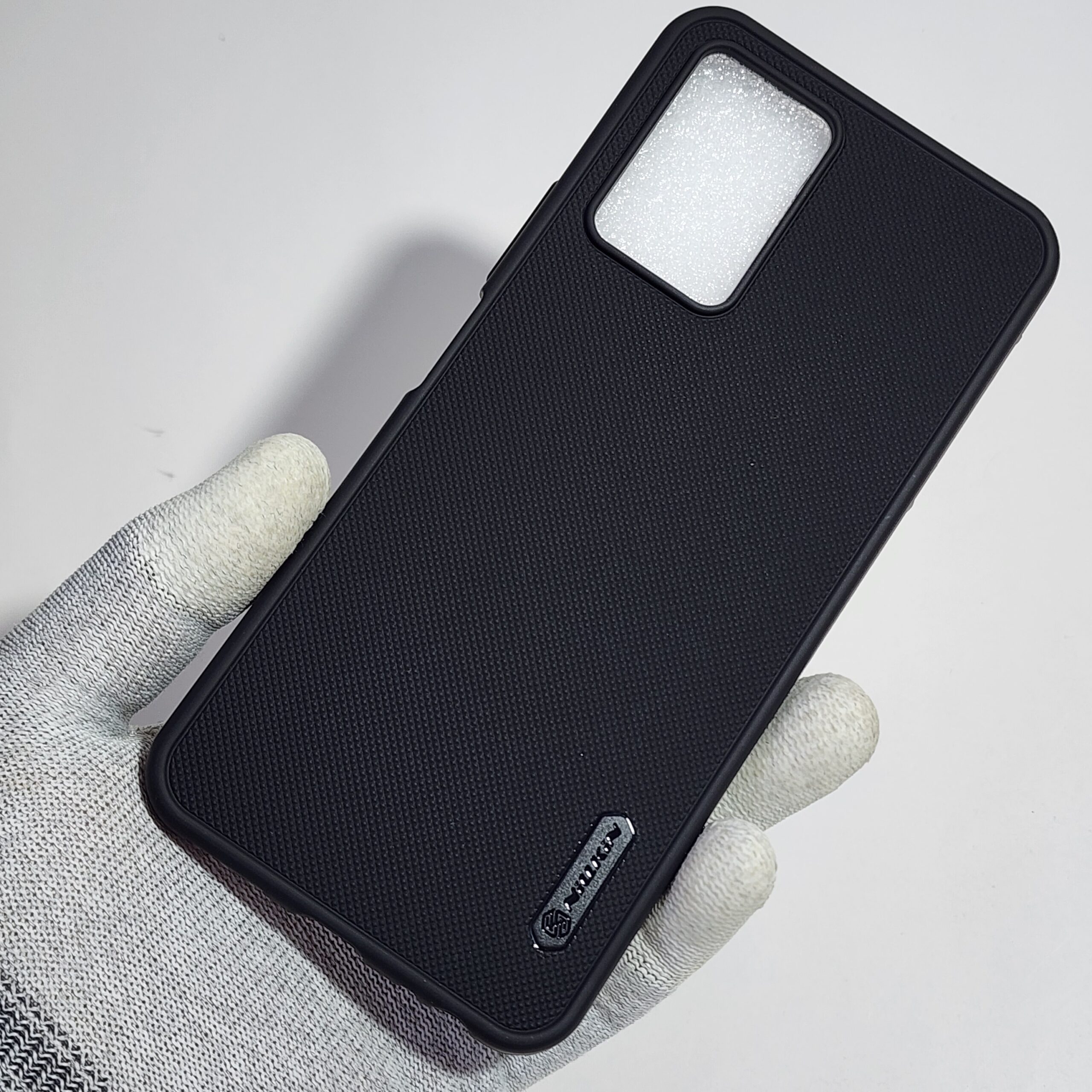 iQOO Z6 Silicon Black Back Cover Nilkin – BT Limited Edition Store