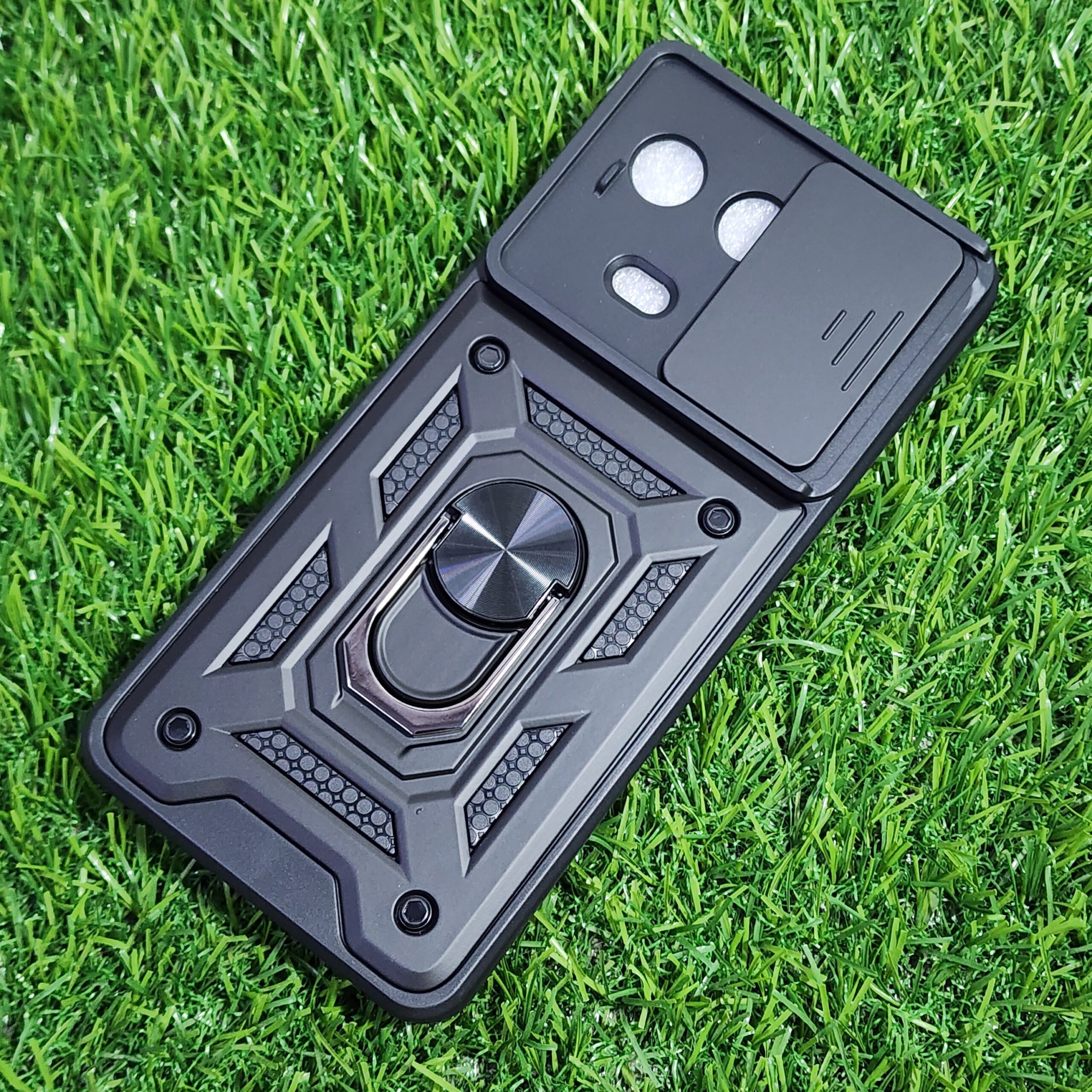 Realme 11x & Narzo 60x Stylish Shutter Armor Back Cover – BT Limited ...