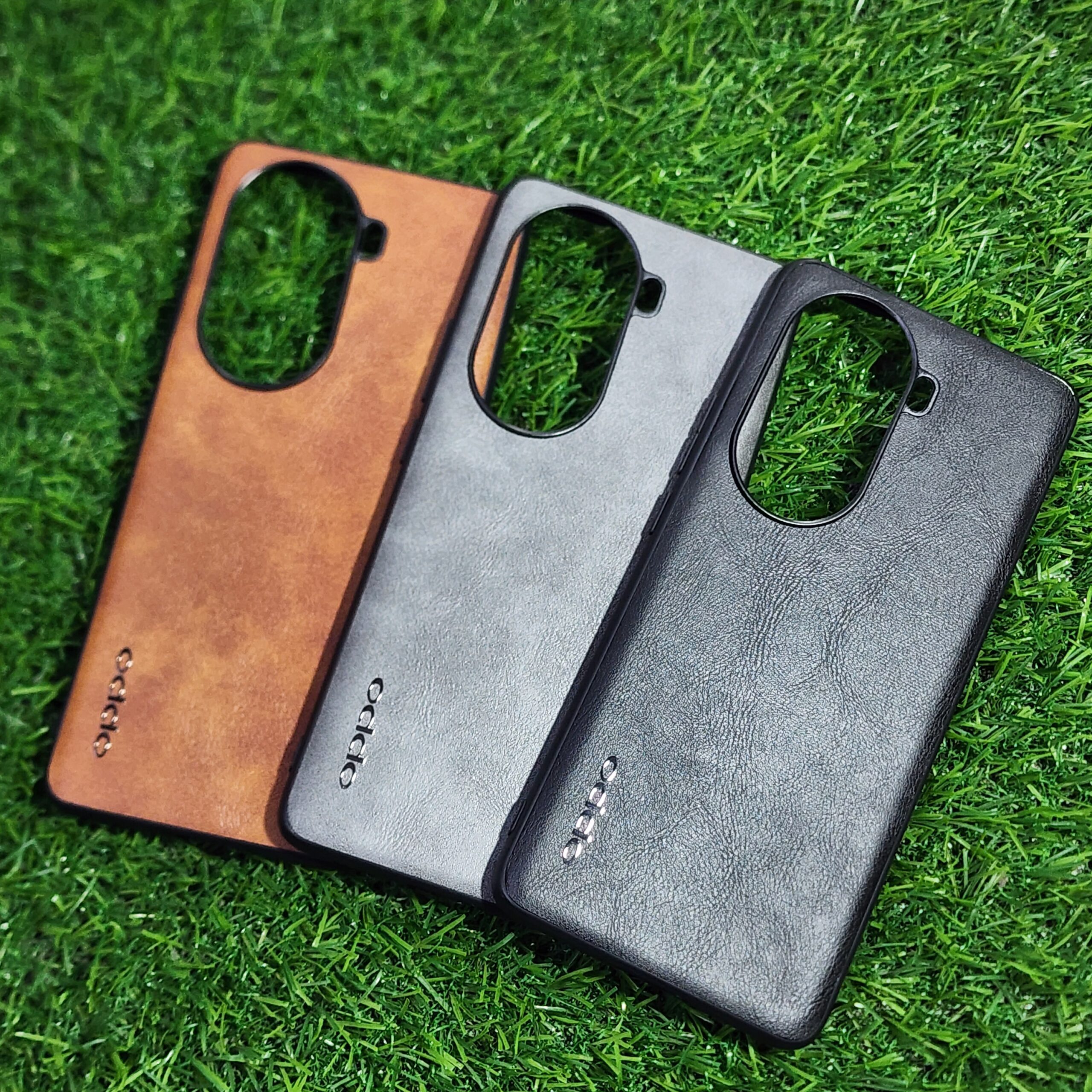 OPPO Reno 11 5G Premium Leather Finish Back Cover – BT Limited Edition ...