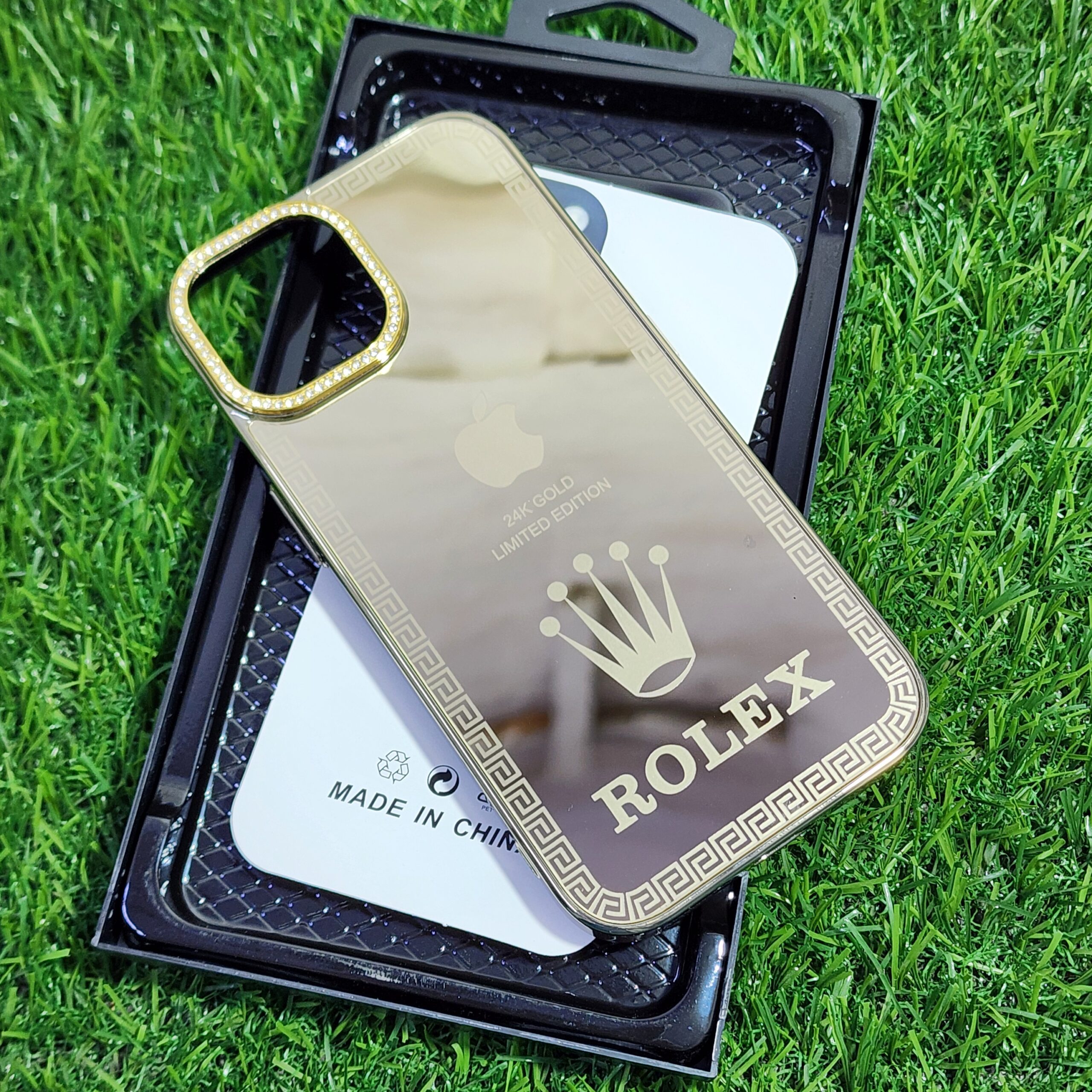 iPhone 15 24K Golden Back Cover – BT Limited Edition Store