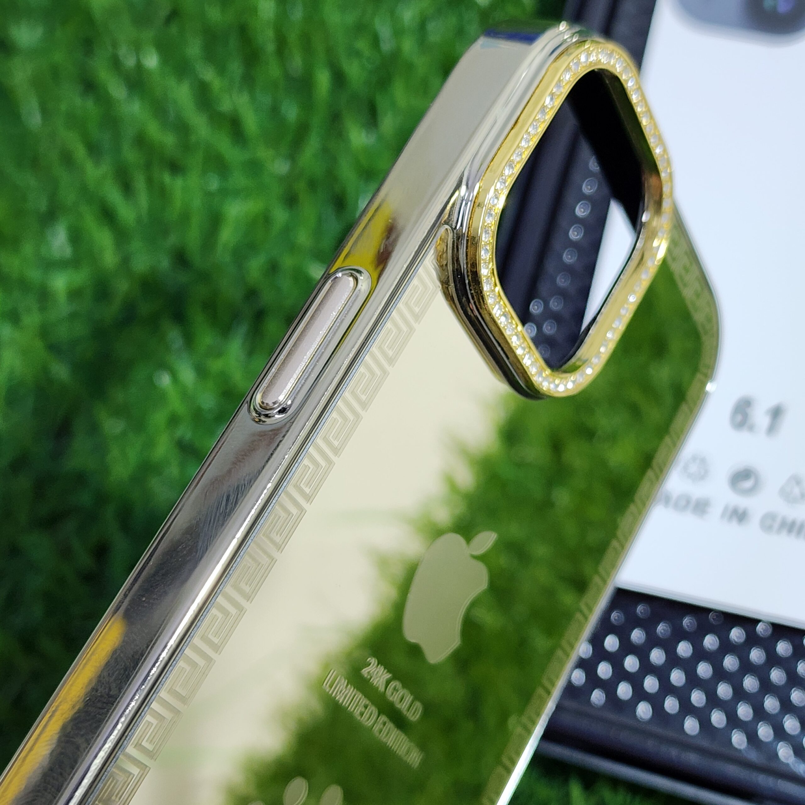 iPhone 15 24K Golden Back Cover – BT Limited Edition Store