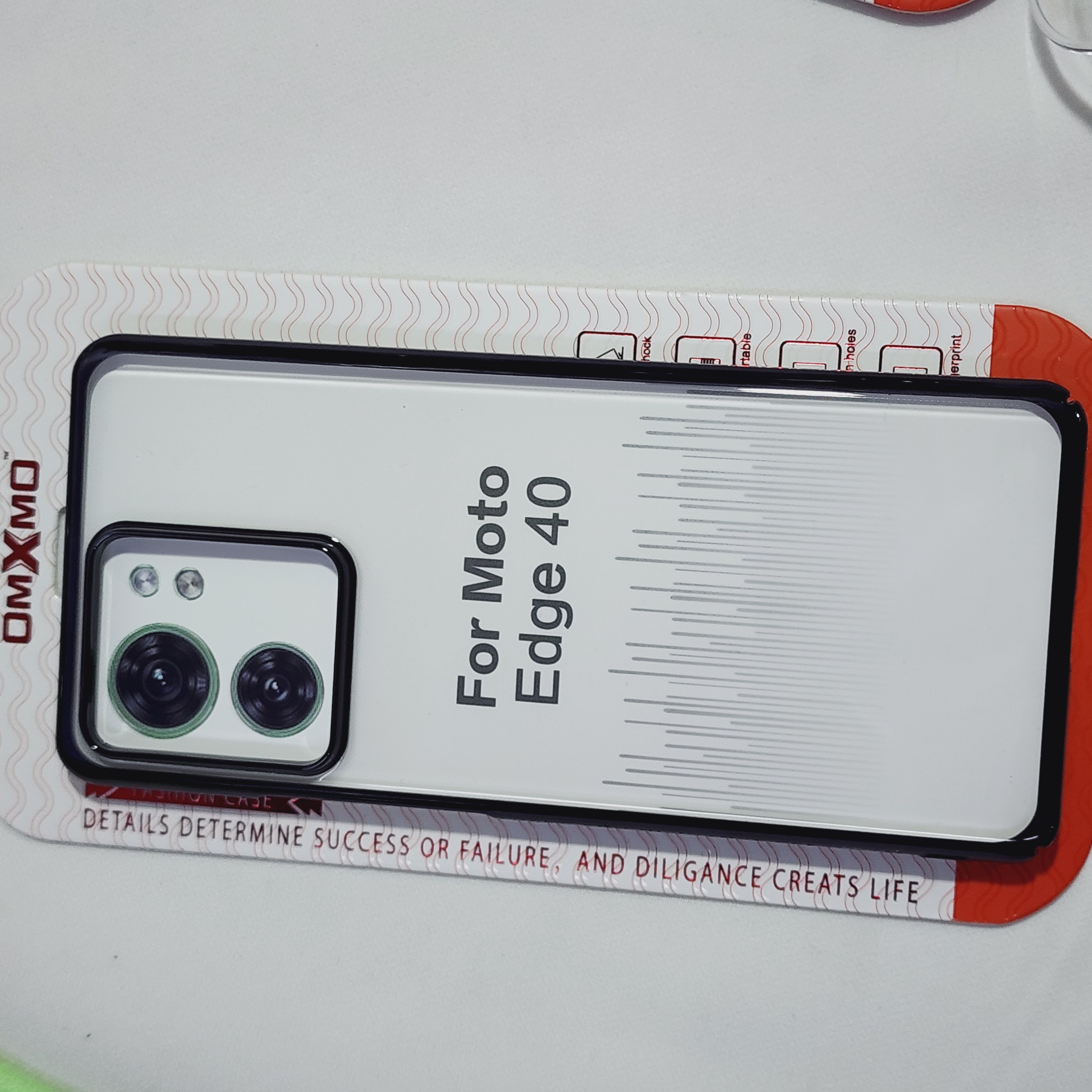 Moto Edge 40 Original Transparent PC Hard Back Cover – BT Limited ...