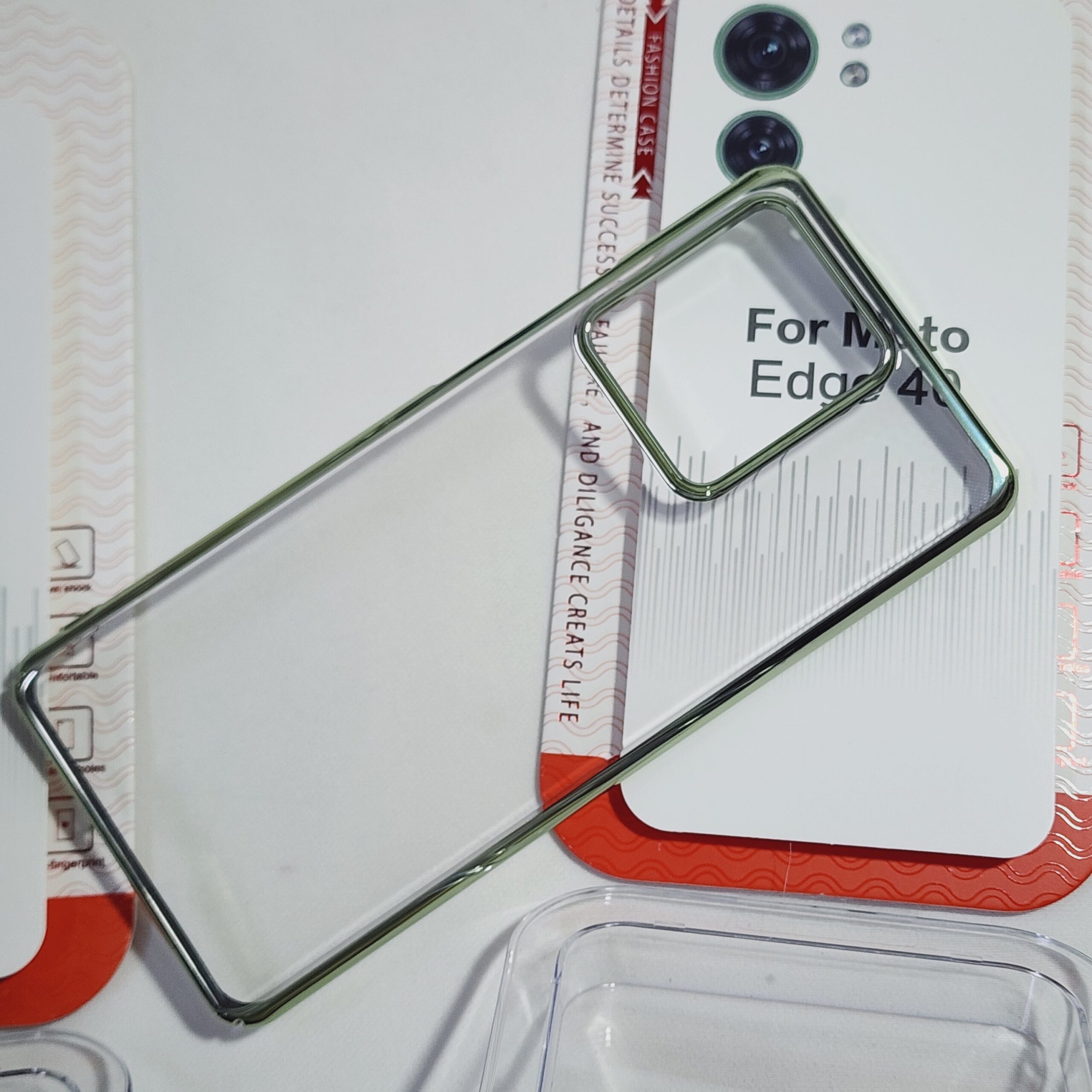 Moto Edge 40 Original Transparent PC Hard Back Cover – BT Limited ...